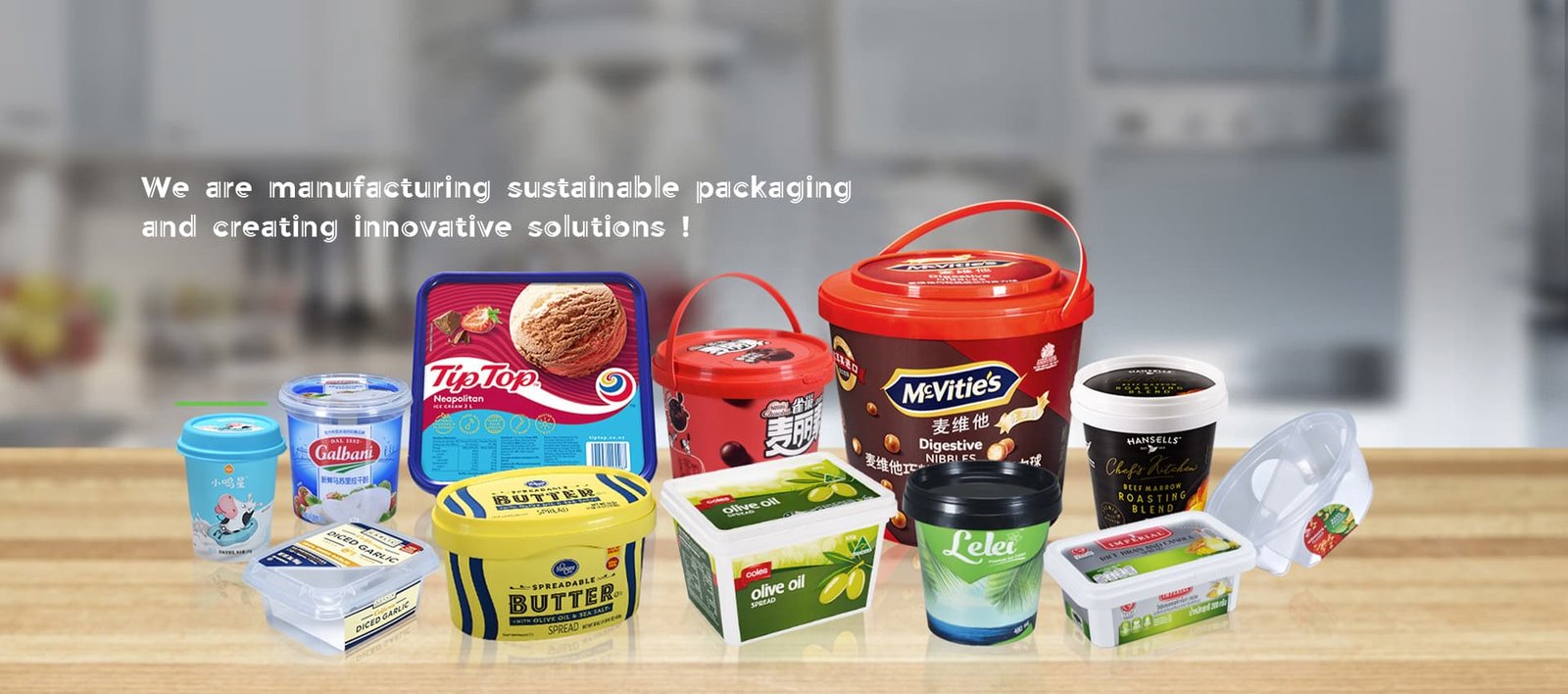 In Mould Label - IML Plastic Containers